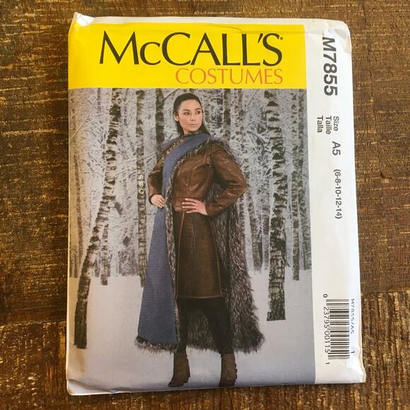 McCall's | Office | Mccalls Sewing Pattern M7855 Cosplay Fantasy ...
